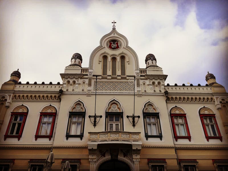 Building in Timisoara stock image. Image of symmetry - 174562571