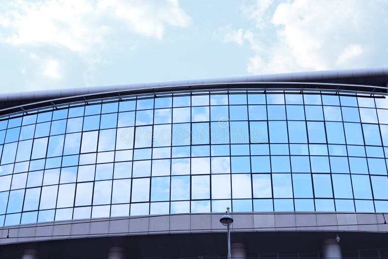 Building with Tinted Windows Stock Photo - Image of development ...