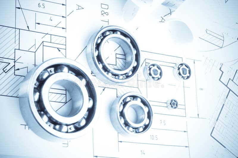 Building tools stock image. Image of architect, architectural - 12808363