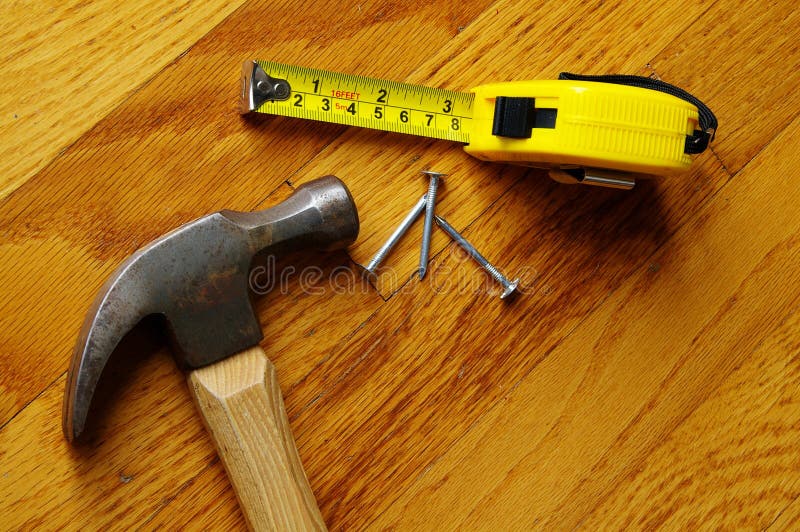 Building tools stock image. Image of pointed, carpenter - 1686403