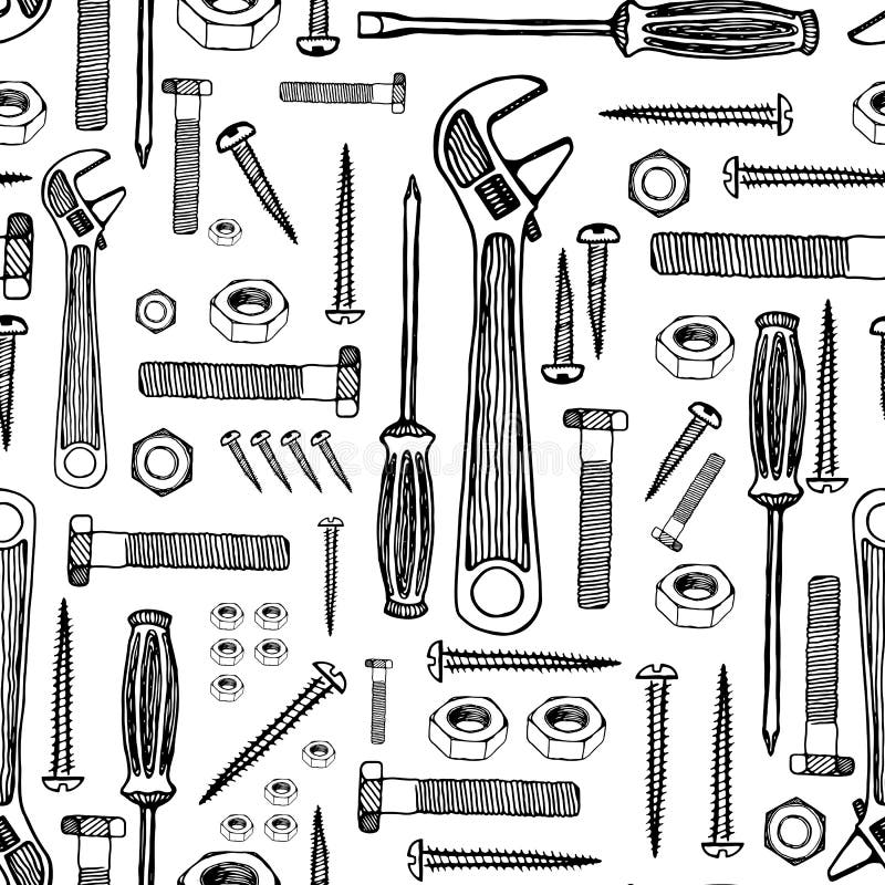 Hand Drawn Sketch Tools Stock Illustrations – 8,302 Hand Drawn Sketch ...