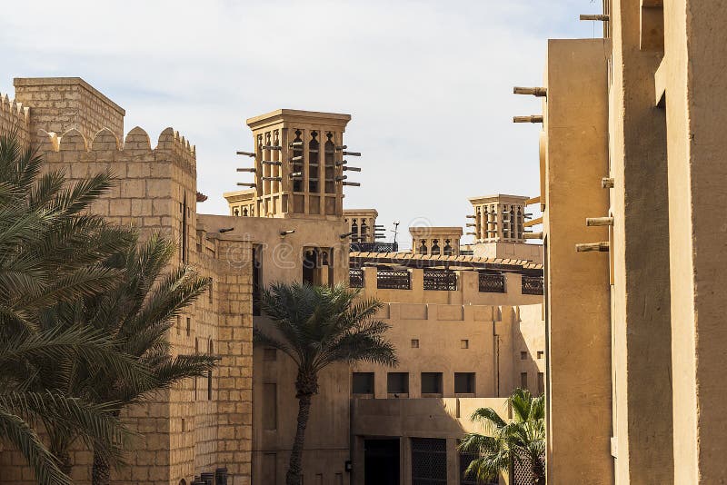 Building in Traditional Arabic Style. City Stock Photo - Image of ...