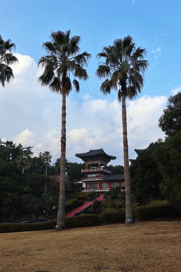 Building with Traditional Asian Architecture Stock Photo - Image of ...