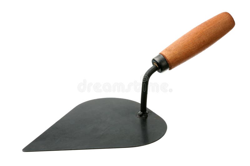 Building trowel stock photo. Image of handle, house, indoors - 27495390