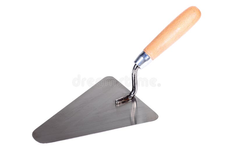 Building trowel stock photo. Image of handle, house, indoors - 27495390