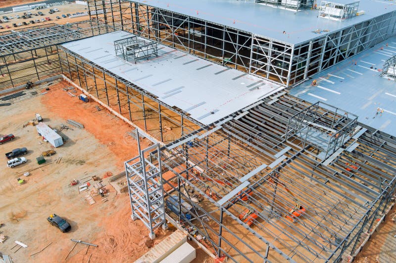 Building of Truss Frames for Industrial Warehouses As Part of a ...