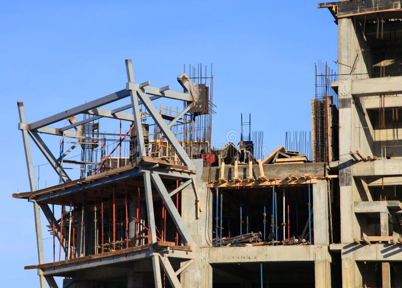 Building Under Construction Stock Image - Image of irkutsk, russia ...