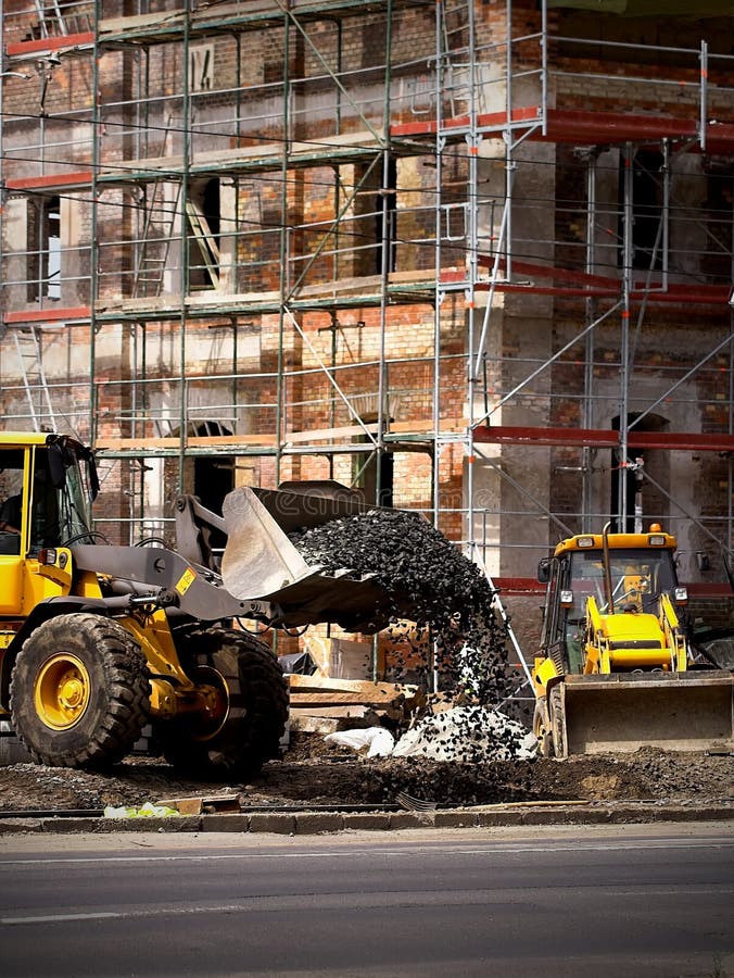 Building Under Construction Stock Image - Image of town, place: 19349957