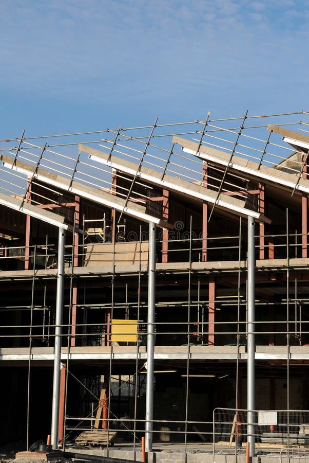 Building Under Construction Stock Image - Image of architecture ...