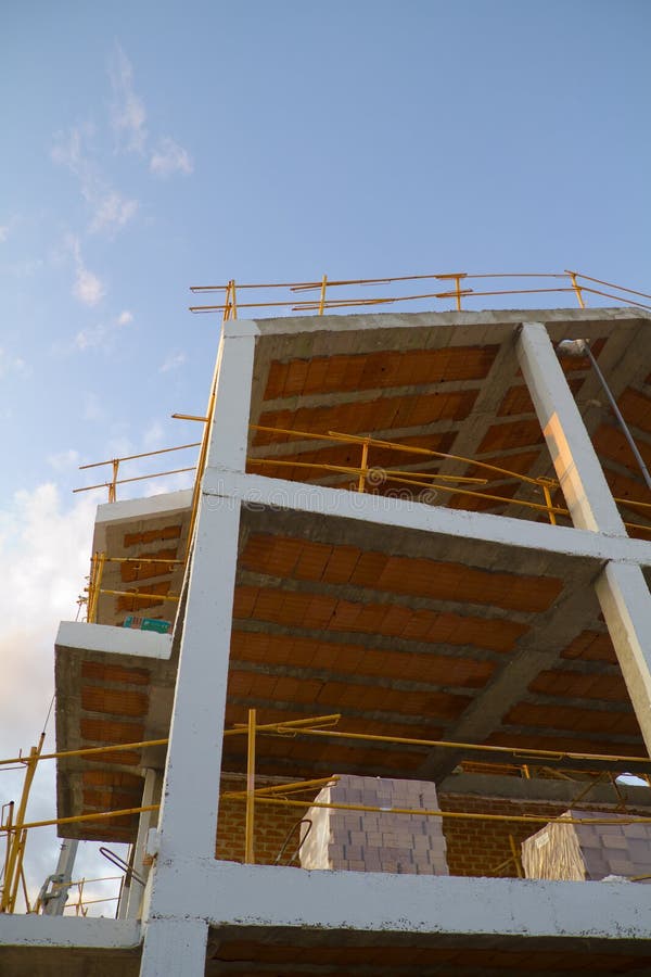 Building Under Construction Stock Image - Image of light, lamp: 22864087