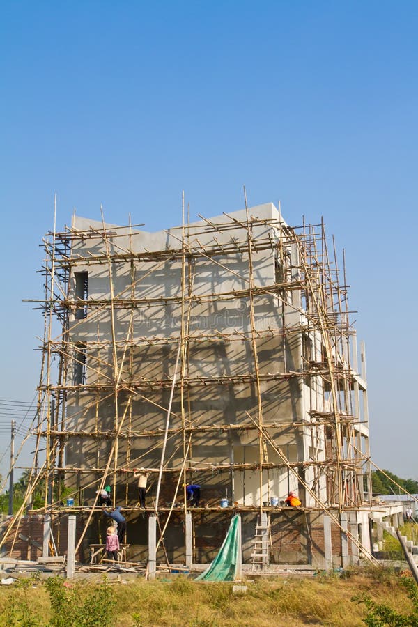 Building Under Construction Stock Photo - Image of construction ...