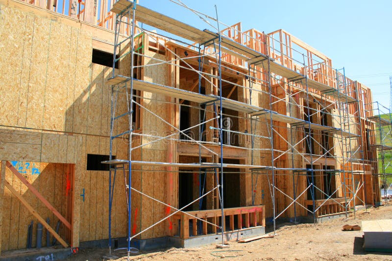 Building Under Construction Stock Photo - Image of spacious, home: 4935476
