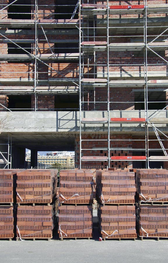 Building Under Construction Stock Photo - Image of panel, timber: 7630120