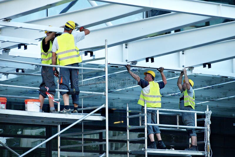 Building Under Construction Editorial Stock Photo - Image of bottom ...