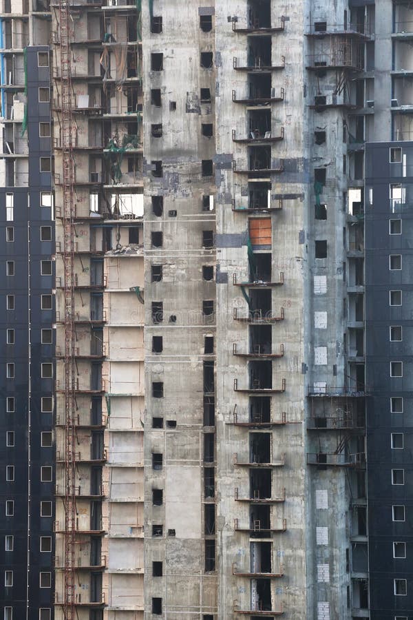 Building Under Construction. Stock Photo - Image of progress, city ...