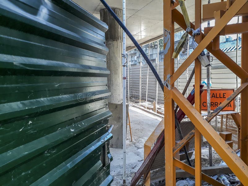 Building Under Construction Detail Stock Photo - Image of industrial ...