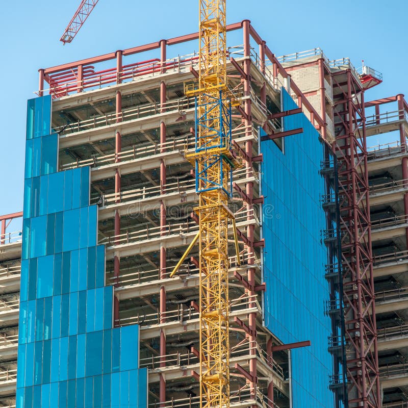 Building Under Construction Stock Photo - Image of safety, slabs: 33393284