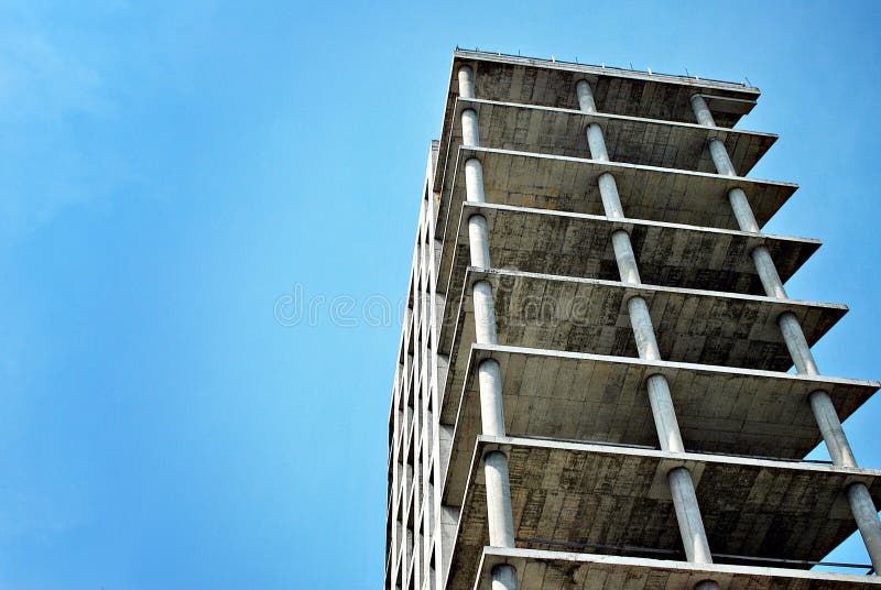 Building Under Construction Stock Photo - Image of large, high: 91938620