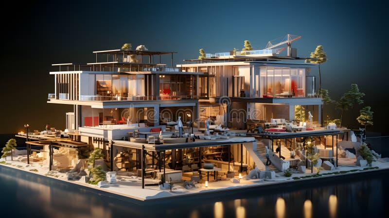 Building Under Construction, Industrial Development, , Construction ...