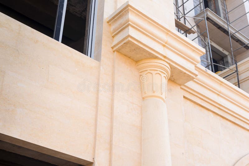 Building Under Construction Stock Image - Image of stone, modern: 224702035