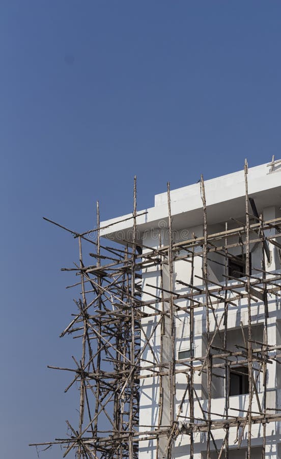 Building Under Construction Stock Photo - Image of dangerous ...