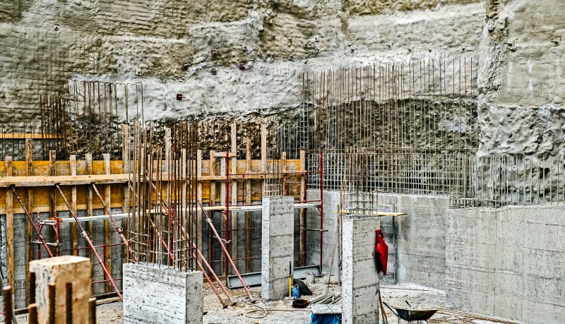 Building Under Construction Stock Photo - Image of modern, high: 93402742