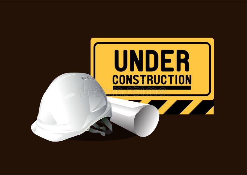 Building Under Construction Site Stock Vector - Illustration of site ...