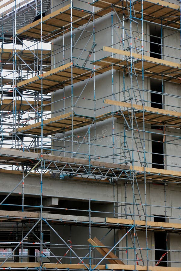 Building Under Construction Stock Photo - Image of enginering, engineer ...
