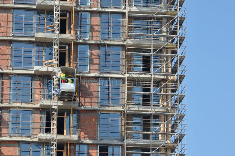 Building Under Construction Stock Photo - Image of build, material ...
