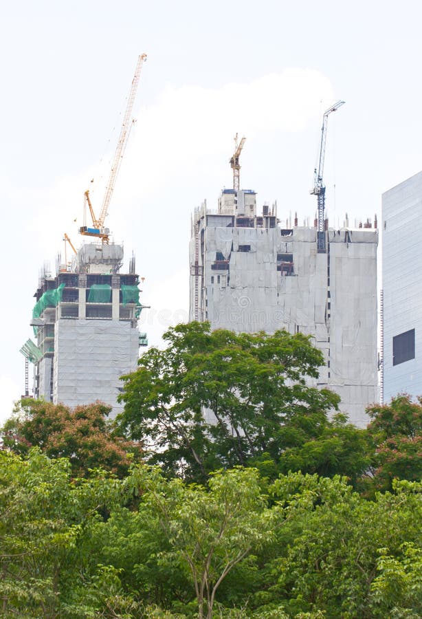 Building Under Construction. Stock Photo - Image of industry, build ...