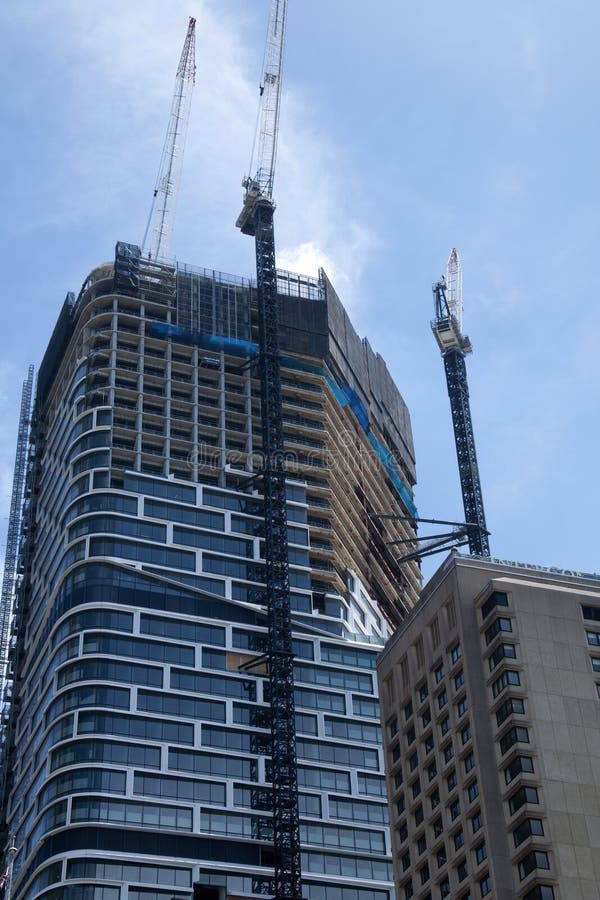 Building Under Construction Using Modular Windows and External Wall ...