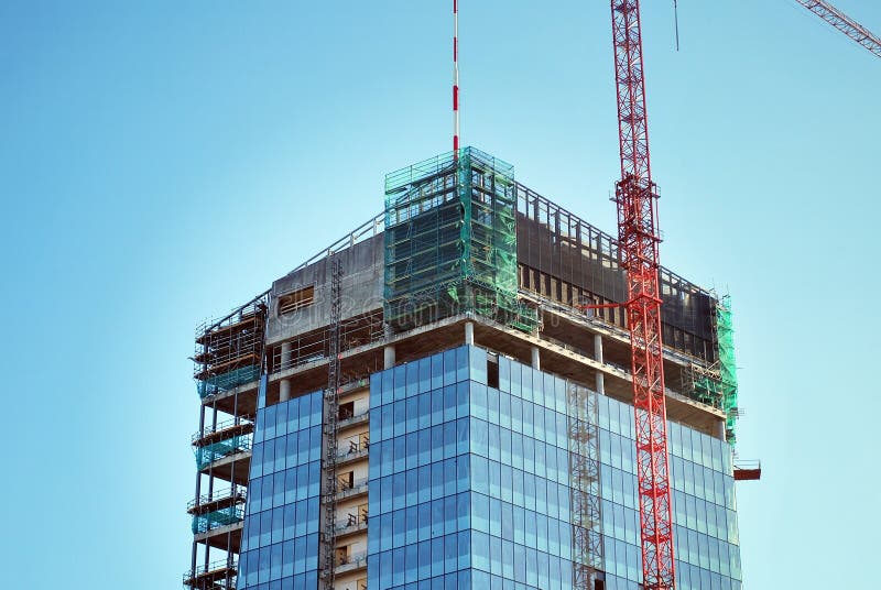 Building Under Construction Stock Image - Image of site, dynamic: 79650815