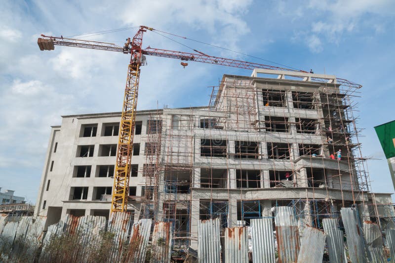 Building unfinished stock image. Image of city, estate - 33001177