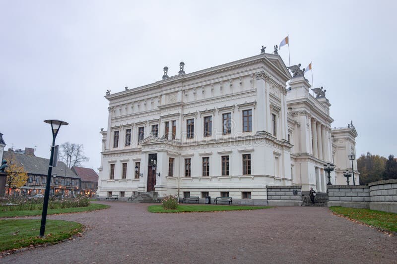Building of Universitetshusets Aula of Lund University in Sweden ...