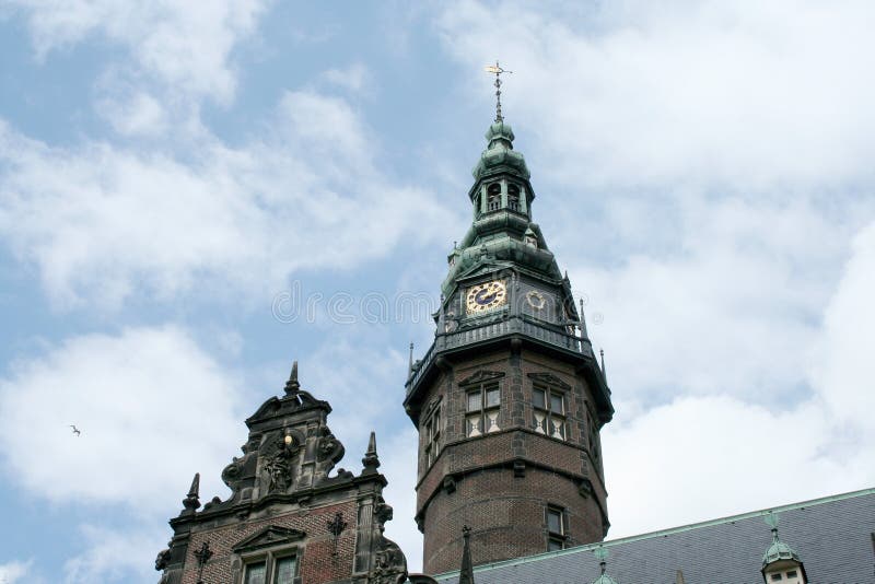 The Building of the University in Groningen Stock Photo - Image of ...