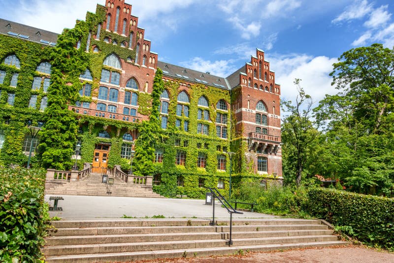 The Building of the University Library in Lund, Sweden. the Building of ...