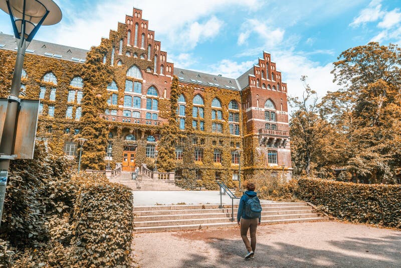 The Building of the University Library in Lund, Sweden. the Building of ...