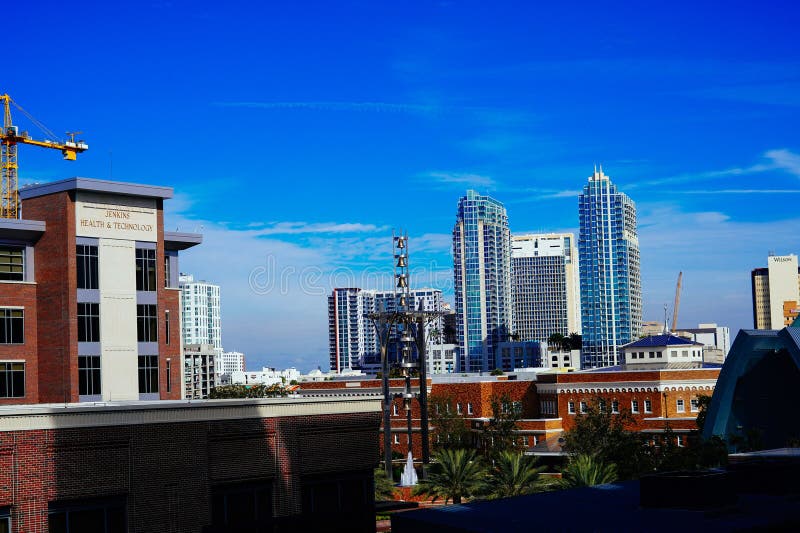 The Building of University of Tampa, a Medium-sized Private University ...
