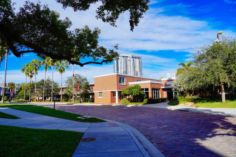 The Building of University of Tampa, a Medium-sized Private University ...