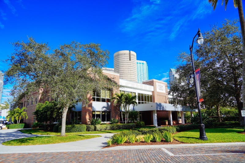 The Building of University of Tampa, a Medium-sized Private University ...