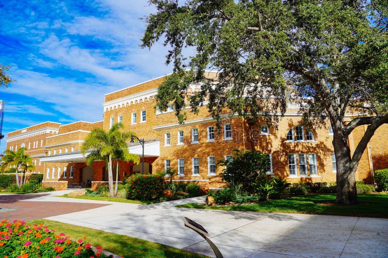 The Building of University of Tampa, a Medium-sized Private University ...