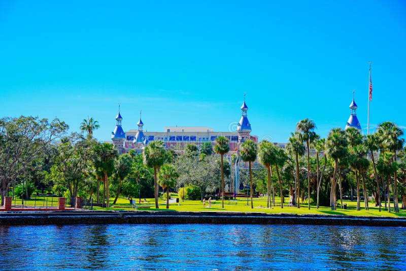 The Building of University of Tampa, a Medium-sized Private University ...
