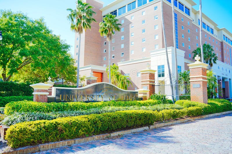 The Building of University of Tampa, a Medium-sized Private University ...