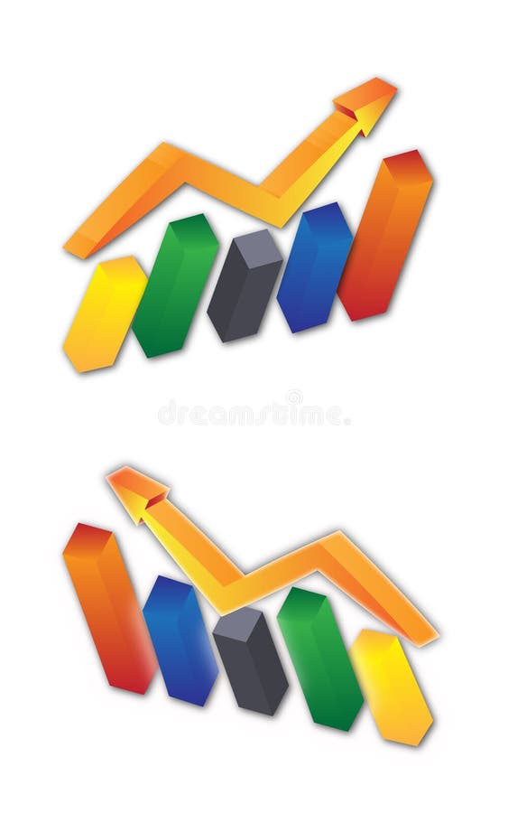 Building-up curve stock illustration. Illustration of business - 40040569