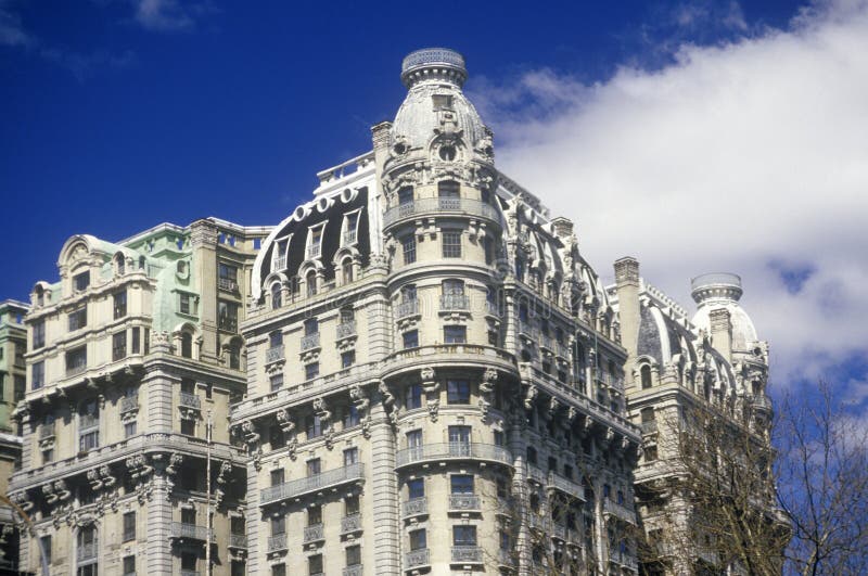 Building on Upper Westside, New York City, NY Stock Photo - Image of ...