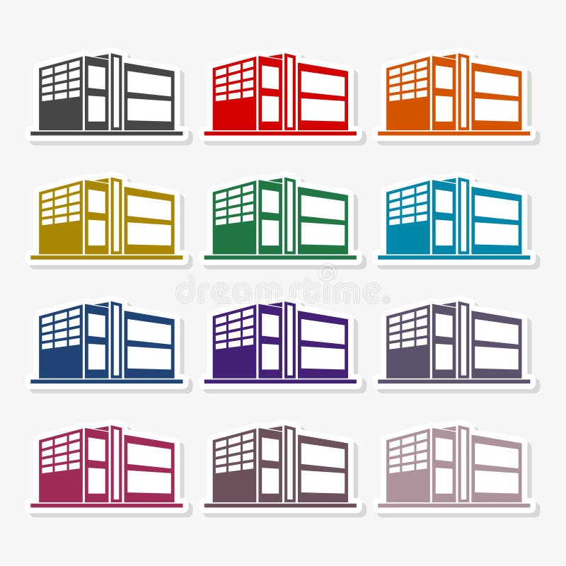 Office Building Cut Out Stock Illustrations – 369 Office Building Cut ...