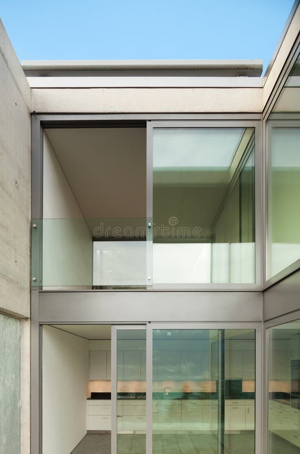 Building, View from the Terrace Stock Photo - Image of exterior, house ...