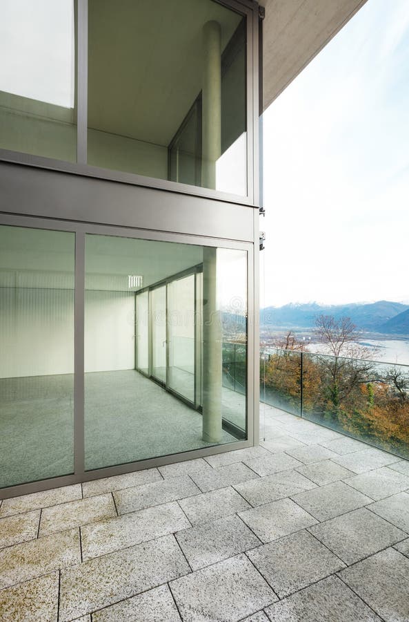 Building, View from the Terrace Stock Photo - Image of exterior, house ...