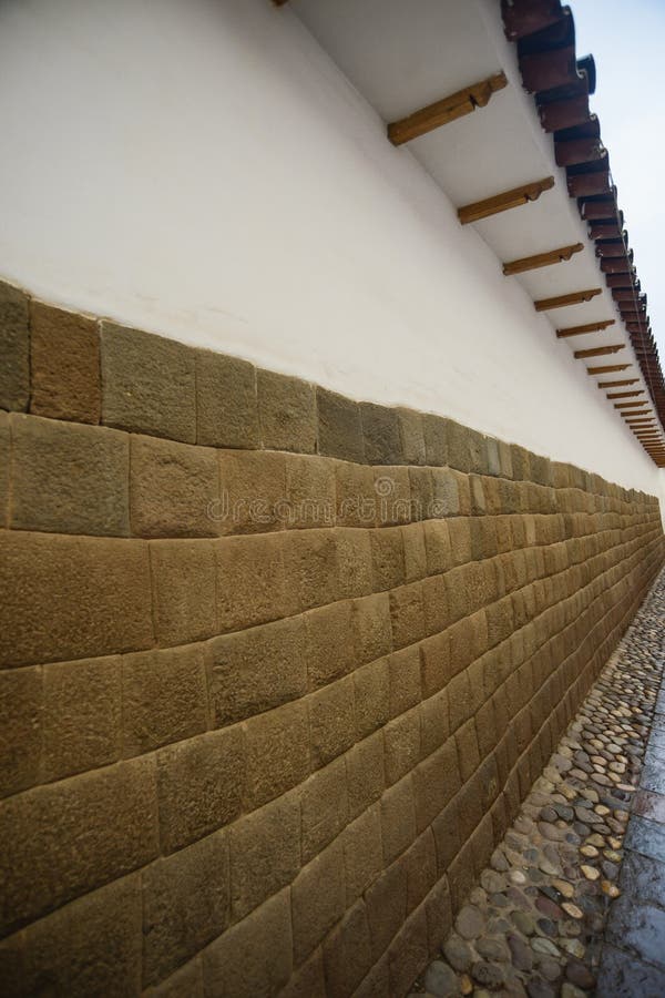 Building Wall in Cusco, Peru Stock Image - Image of civilization ...