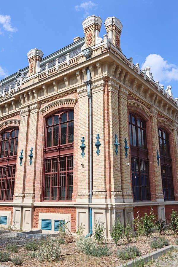 Building of the West Railway Station, Budapest City, Hungary Stock ...